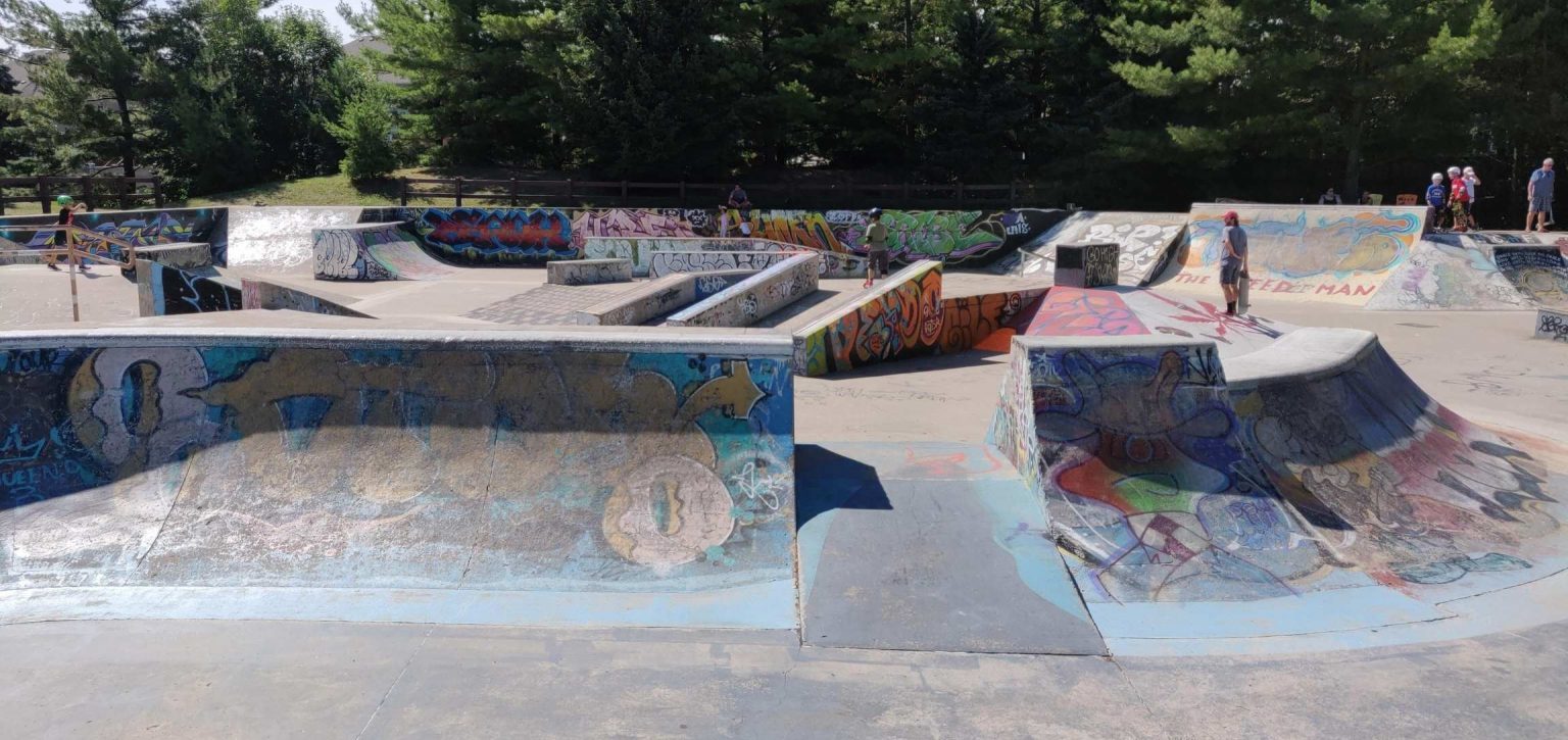 Shell Park in Oakville - SKate Park, Playground, Gardens and a Big Dog ...