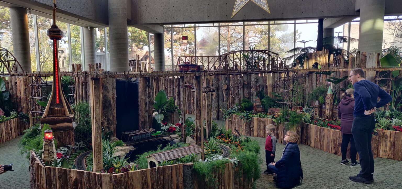 Experience the Magic of the Botanical Train Display at Royal Botanical ...